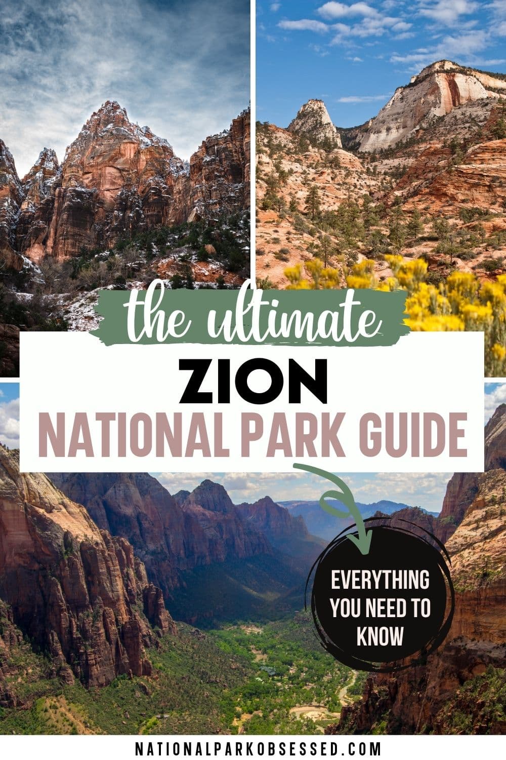 Visiting Zion National Park: The Complete Guide For 2024 - National ...