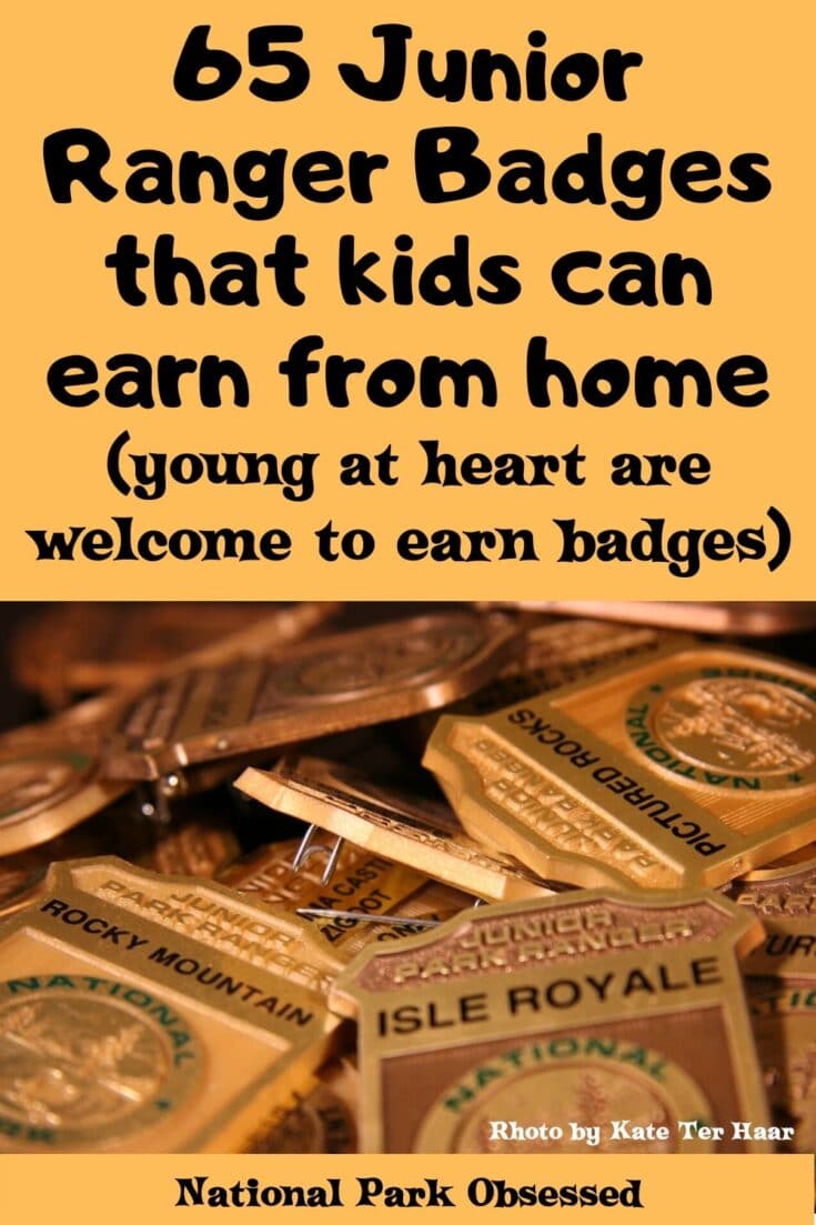 Junior Ranger Badges Kids Can Earn At Home - National Park Obsessed