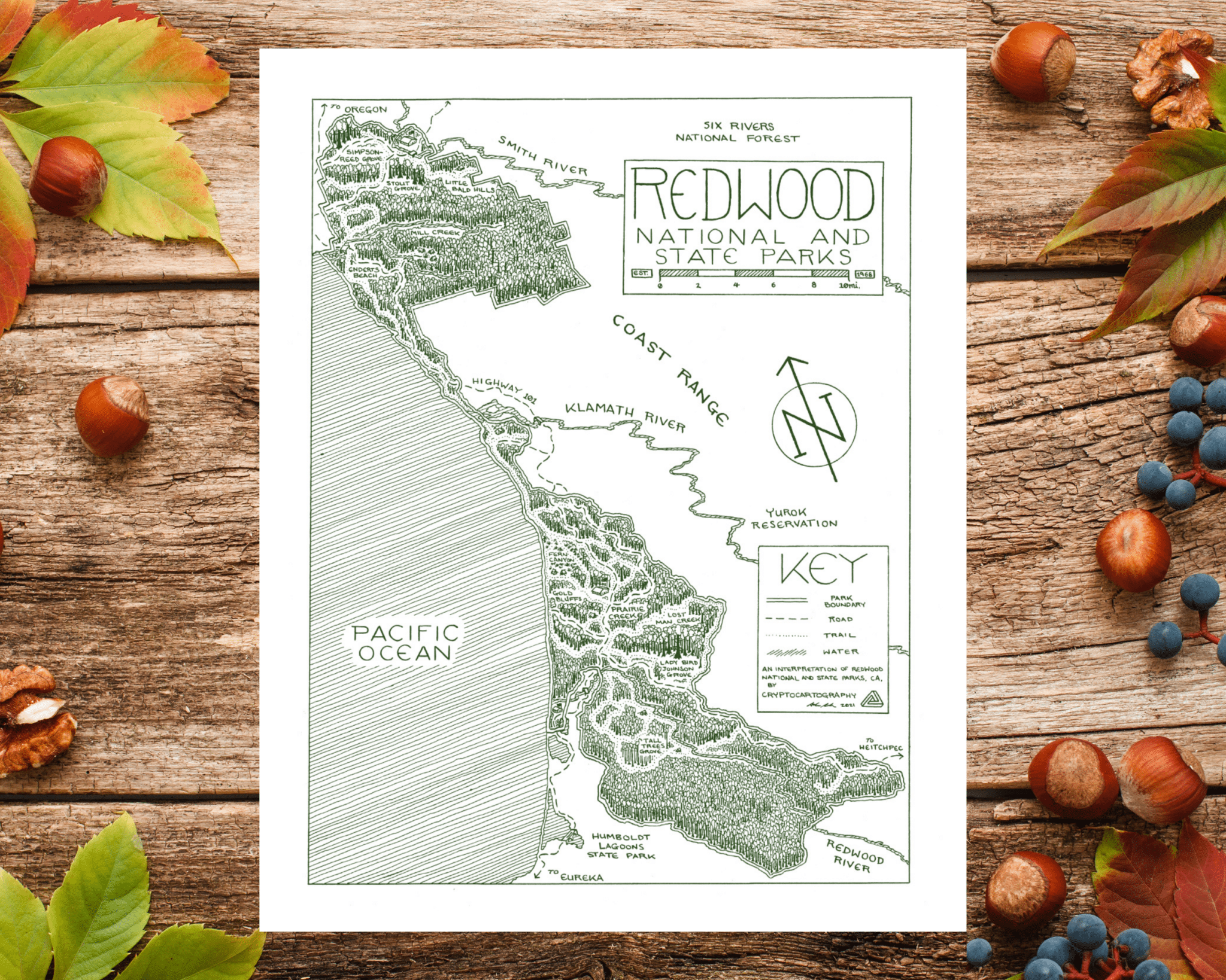 The Best Maps Of Redwood National Park For 2022 - National Park Obsessed