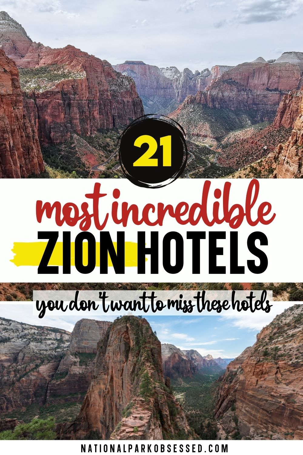 Where To Stay In Zion National Park? 21 Best Zion Hotels - National ...