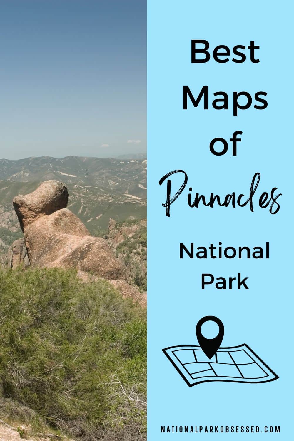 8 Best Pinnacles National Park Maps For 2024 - National Park Obsessed