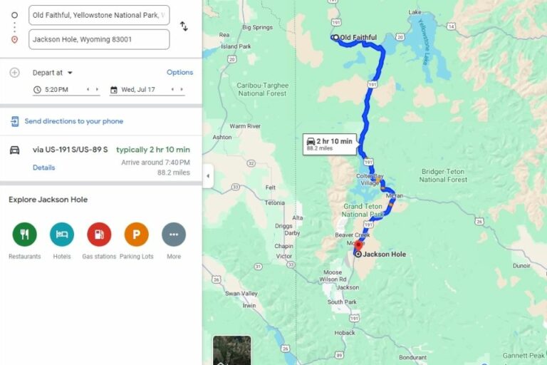 Google Maps Road Closure Hack For Summer National Park Road Trip ...