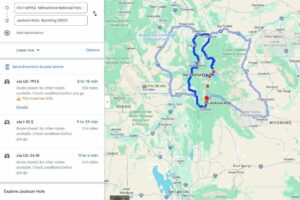 Google Maps Road Closure Hack For Summer National Park Road Trip ...