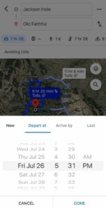 Google Maps Road Closure Hack For Summer National Park Road Trip ...