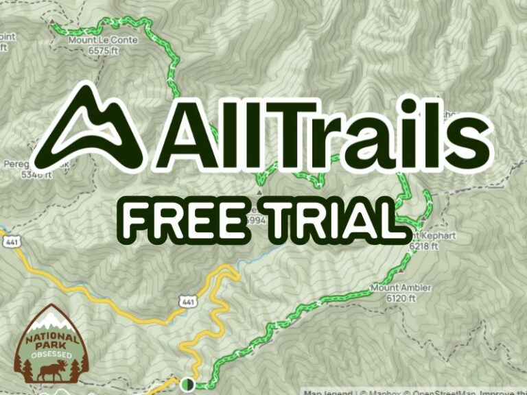 AllTrails+ 7-Day Free Trial - National Park Obsessed